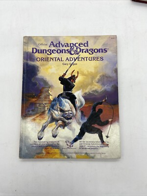 Dungeons and Dragons 1st edition Oriental Adventures Very Good ...