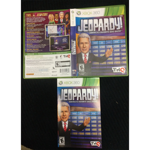 Jeopardy - Xbox 360 - Case / with Instructions (No Game) | eBay