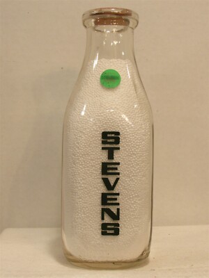 TSPQ Milk Bottle Stevens Dairy Farm Coopers Plains NY STEUBEN COUNTY | eBay