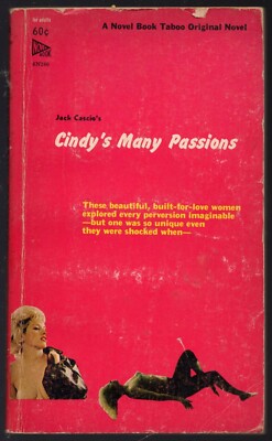 Cindy's Many Passions Jack Cascio Vintage Sleaze Lesbian Pulp Paperback ...