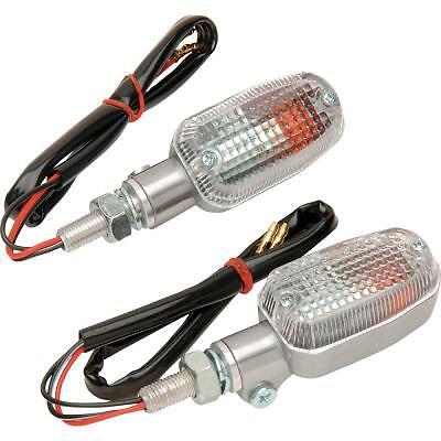 K & S Aluminum Marker Lights Oblong/Clear Lens Single Filament 25-8304 ...