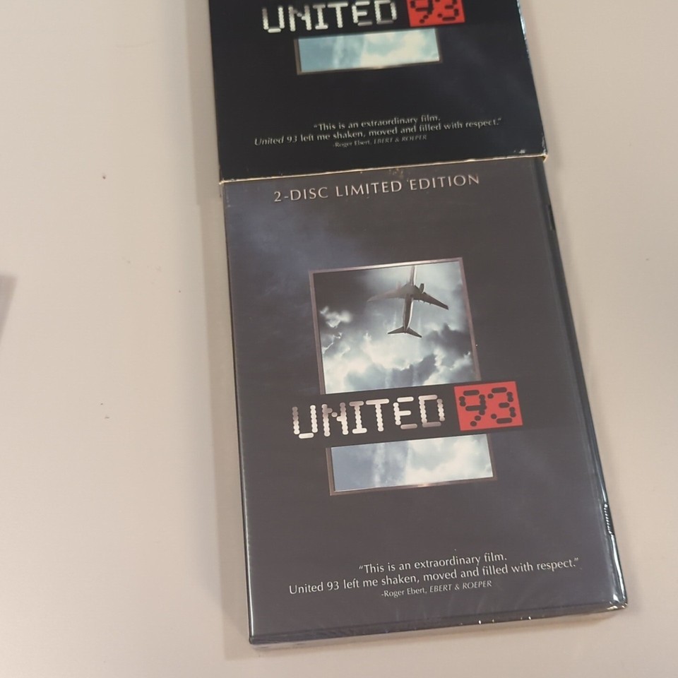 United 93 DVDs (Two-Disc Limited Edition). New. Sealed W/Slipcover ...