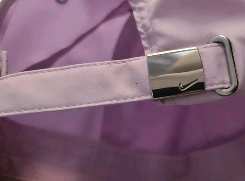 Women's Nike Heritage86 Pink Baseball Cap Hat 3D Silver Swoosh Logo NWT ...