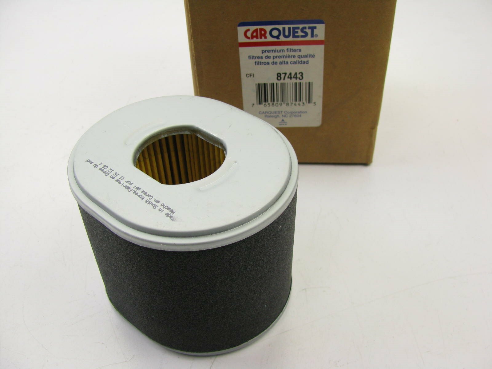 CARQUEST Air Filter 87443 42443 Oval Element Foam Wrap for sale online ...