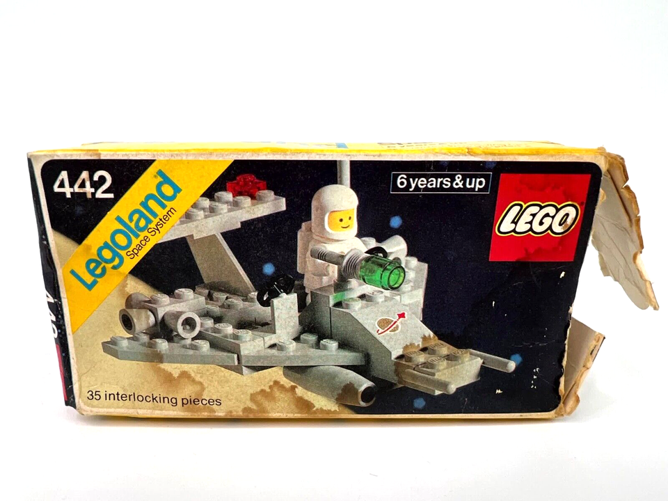 Lego Vintage 1979 Space Shuttle 442 Missing 2 Pieces W/ Box ...