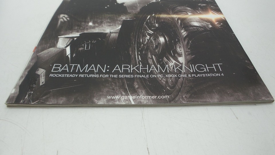 Batman: Arkham Knight Game Informer Magazine April 2014 Issue #252 ...
