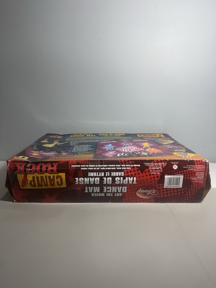 Disney Zizzle 2008 Camp Rock Got The Moves Dance Mat NOS NEW IN BOX ...