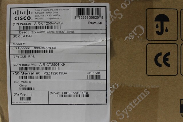 Cisco 2504 Wireless LAN Controller 5 Access for sale online | eBay