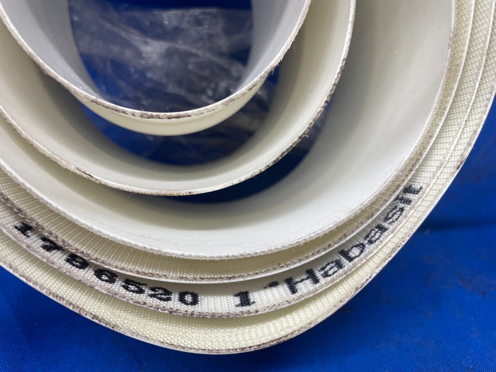 HABASIT FLEXPROOF CONVEYOR BELT XVT-2304 90MM WIDTH 1325MM LENGTH QTY ...