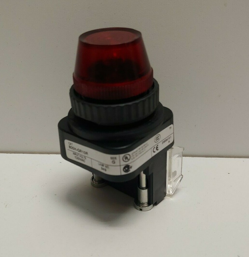 NEW OLD STOCK! ALLEN-BRADLEY 120V RED INCANDESCENT LIGHT 800H-QR10R | eBay