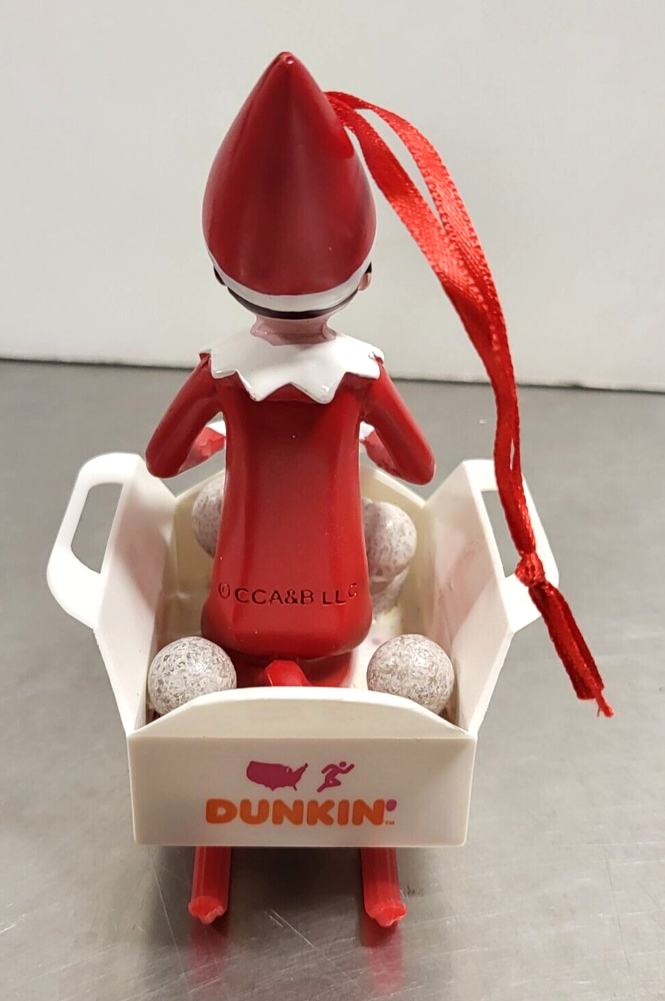 Dunkin Donuts 2022 Elf on the Shelf Christmas Ornament Munchkin Limited ...