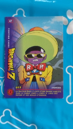 Carte Dragon Ball Z Fighting Cards Non Grattée n 47 Dbz Panini Android ...