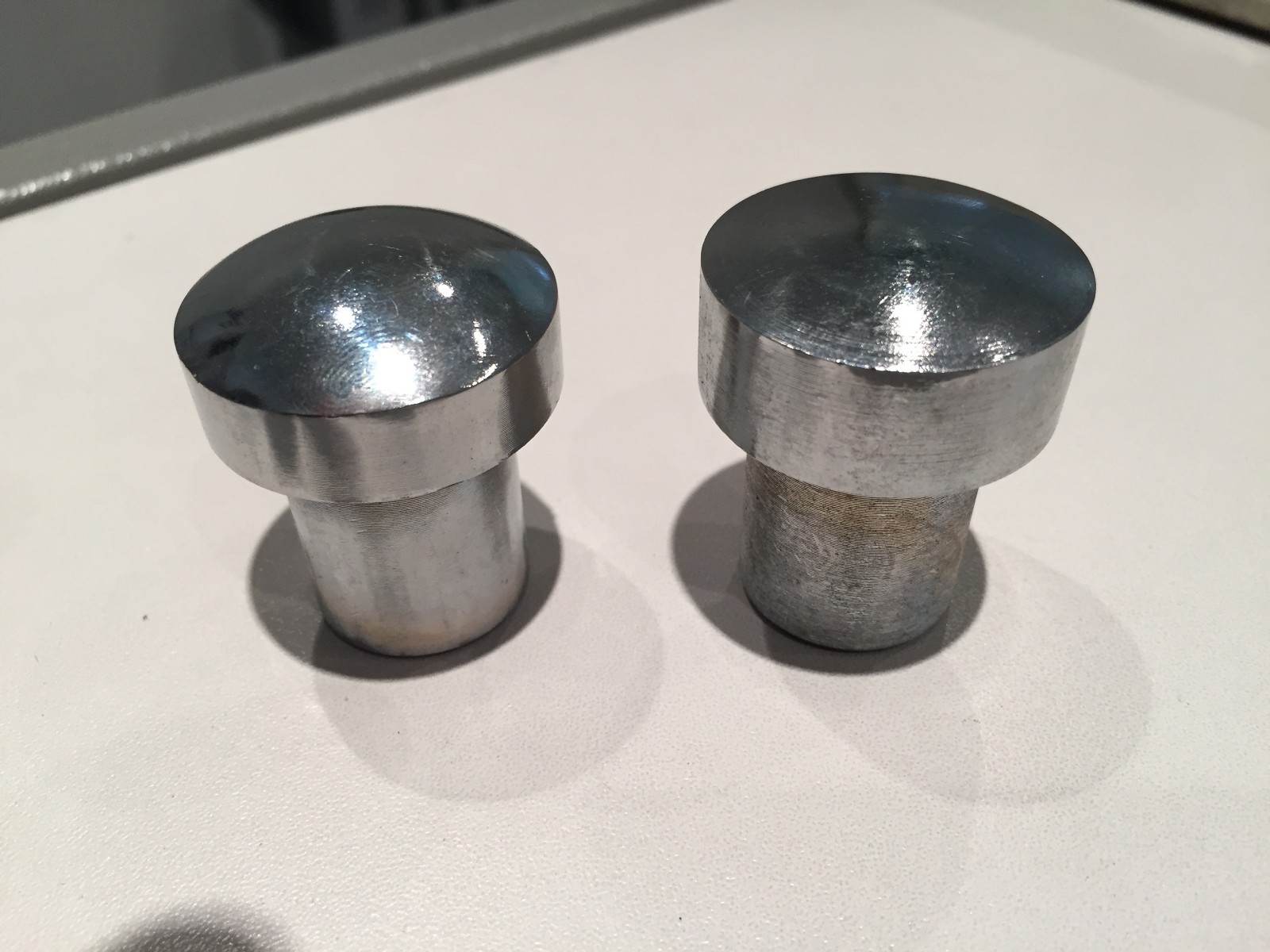 Pneumatic Planishing Hammer Anvil Dies / Heads 1.2mm Capacity Car ...