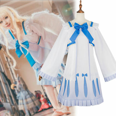 The Rising of the Shield Hero Filo Cosplay Costume Lolita Bow Chiffon ...