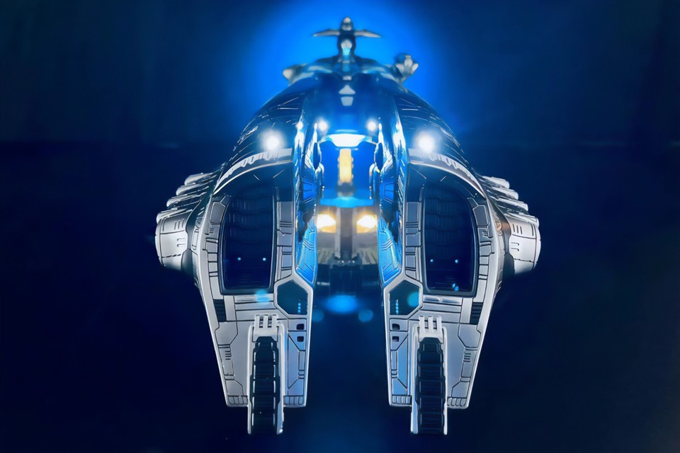 EVE Online Ship Model - Megathron/Vindicator - Gallente Battleship Ship ...