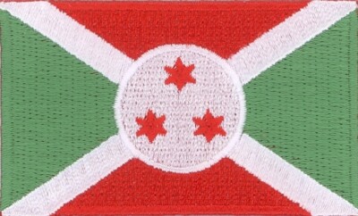 5 Pcs Burundi Flag Embroidered Patches 2.5"x1.5" iron-on | eBay