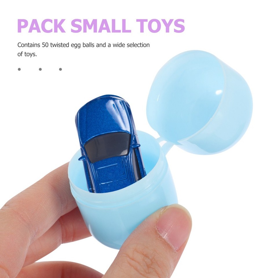 50 Pcs Plastic Packaging Ball Vending Machine Capsules Balls Empty ...