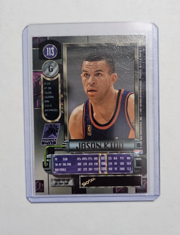 1997-98 SkyBox Metal Universe Jason Kidd #113 Phoenix Suns NBA Card | eBay