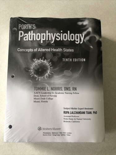 New Porth's Essentials of Pathophysiology Tenth Edition Loose-leaf B&W ...
