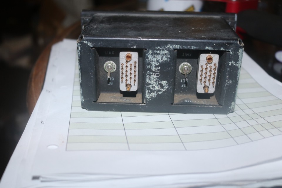 RARE vintage F-4 Phantom ECM countermeasures control panel | eBay