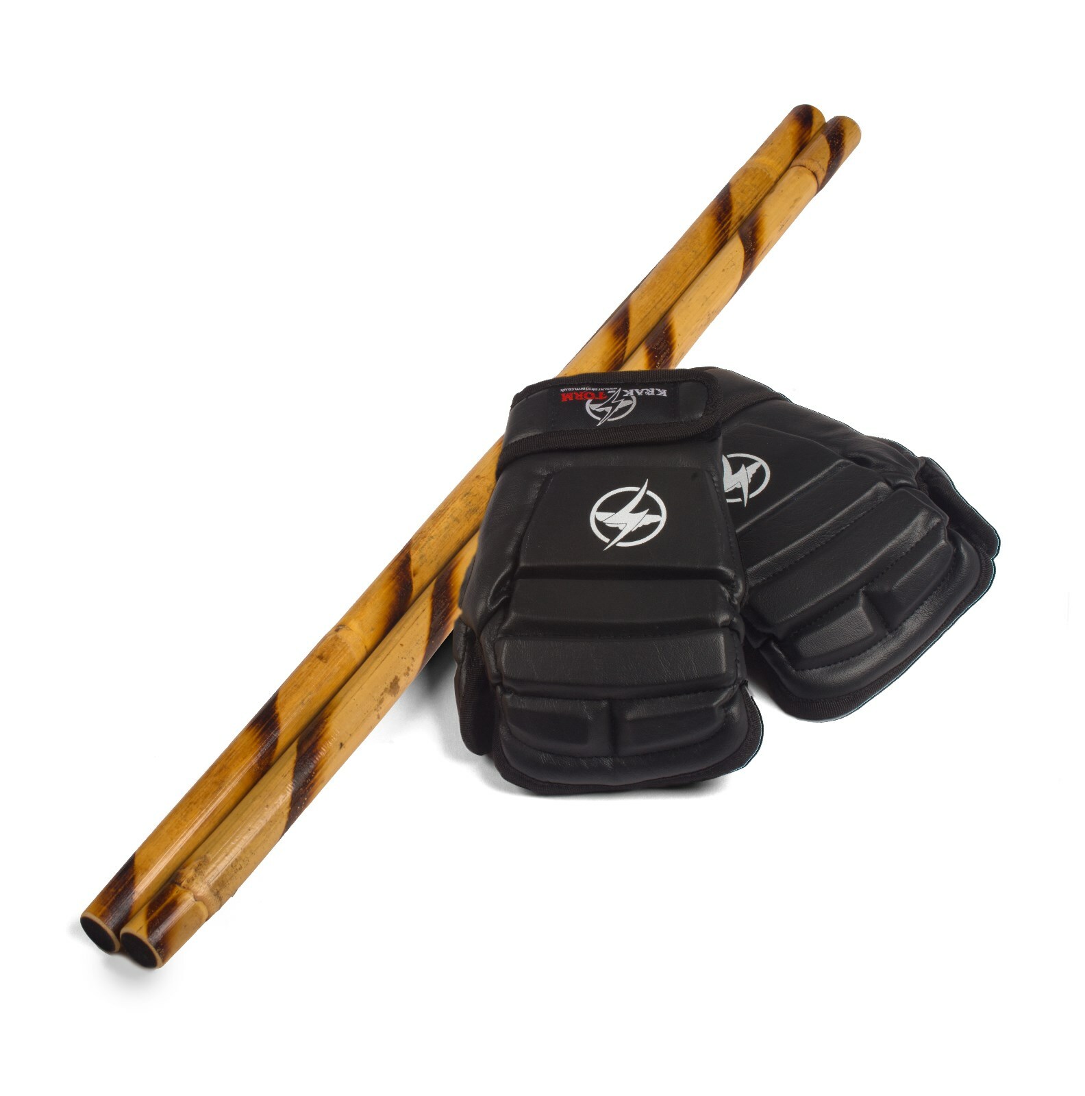 Krakstorm Escrima Sticks FMA Kali Anis Eskrima Protection Gloves ...
