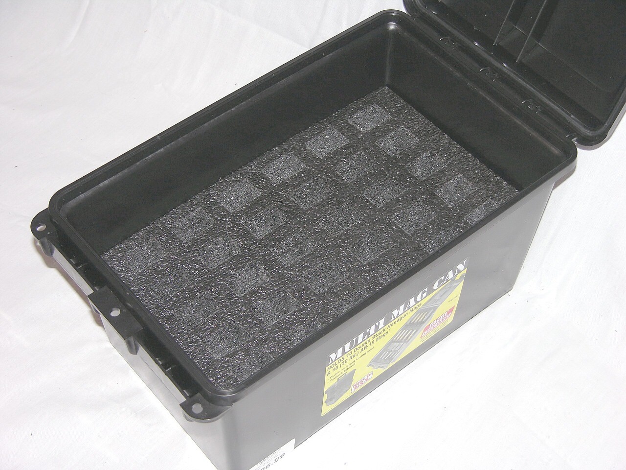 New Precut closed cell foam for large MTM Mag Ammo Can fits 30 Double ...