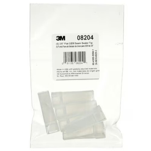 3M 08204 3/8" Flat Seam Sealer Tips 6 per bag for sale online | eBay
