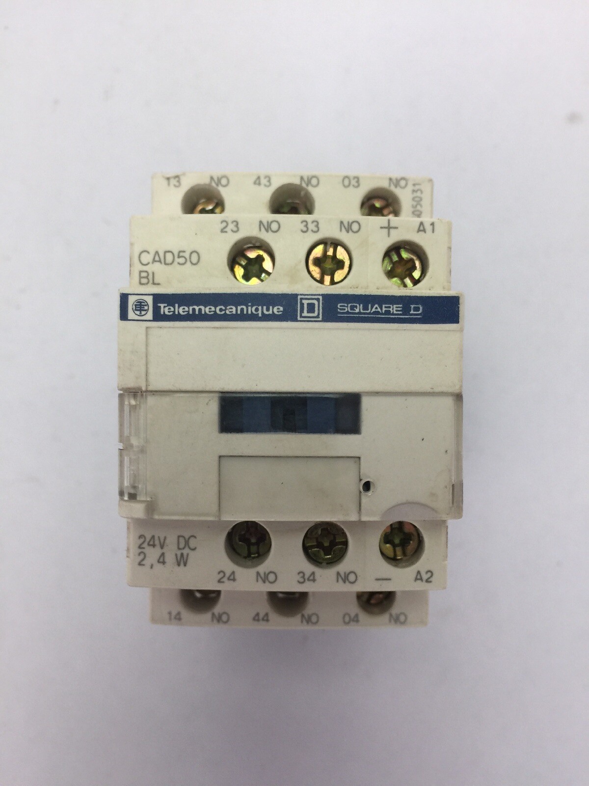 TELEMECANIQUE CAD50 BL RELAY 600VAC 10A COIL 24VDC 2,4 W | eBay