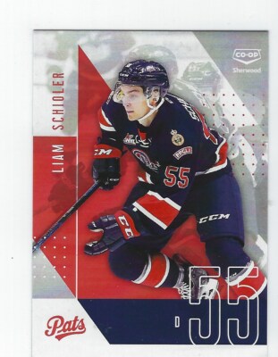 2018-19 Regina Pats (WHL) Liam Schioler | eBay