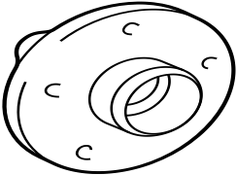 43502-12140 Toyota Hub sub-assy, front axle, rh 4350212140, New Genuine ...