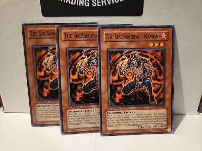 Yugioh 3X The Six Samurai - Kamon - Common - 1st Edition - STON-EN008 ...