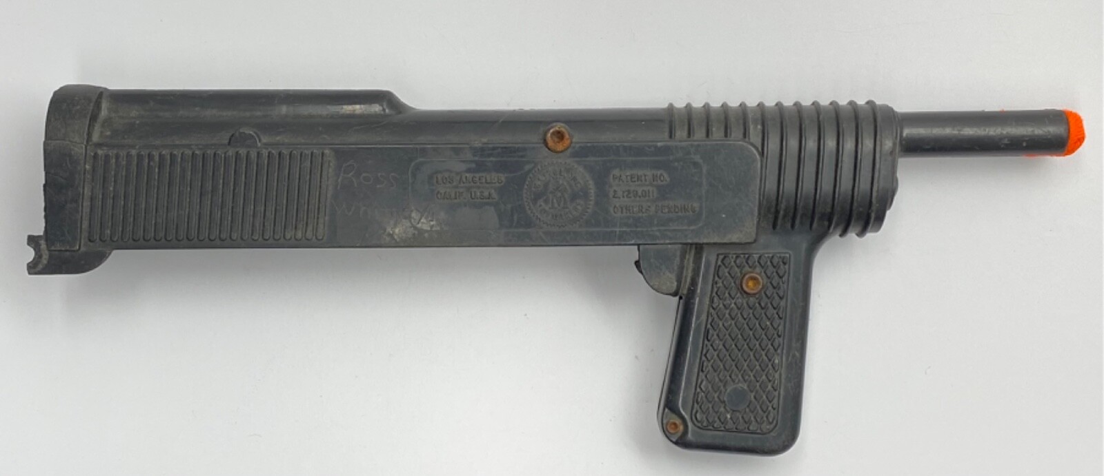 Vintage 1950s Mattel Burp Gun Metal Oil Automatic Cap Toy PARTS REPAIR ...