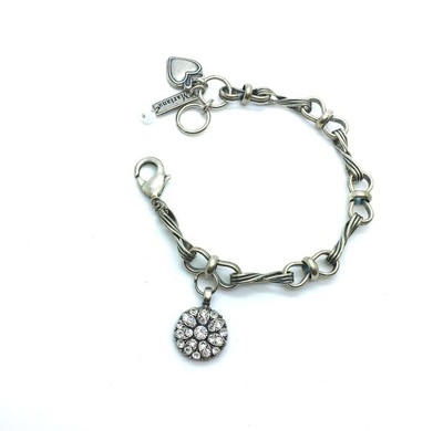 Mariana Bracelet Chain Guardian Angel Clear Austrian Crystals On A ...