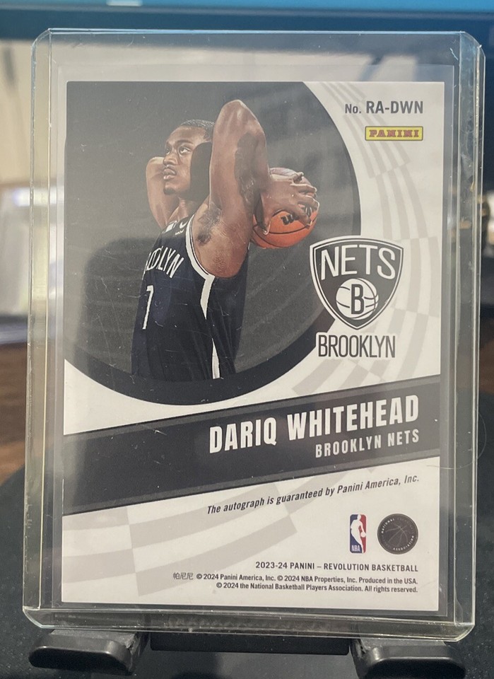 2023-24 Panini Revolution Dariq Whitehead Auto | eBay