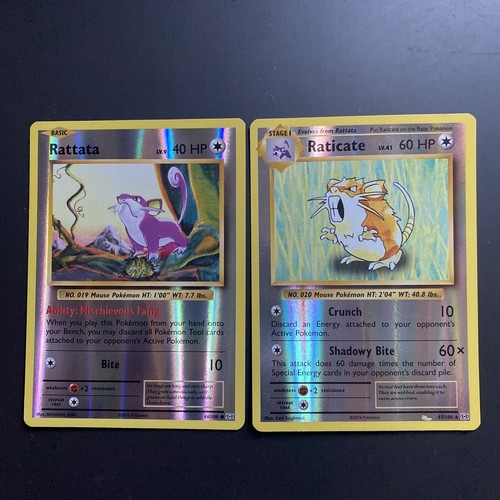Pokémon TCG Raticate Evolutions 67/108 Reverse Holo Rare | eBay