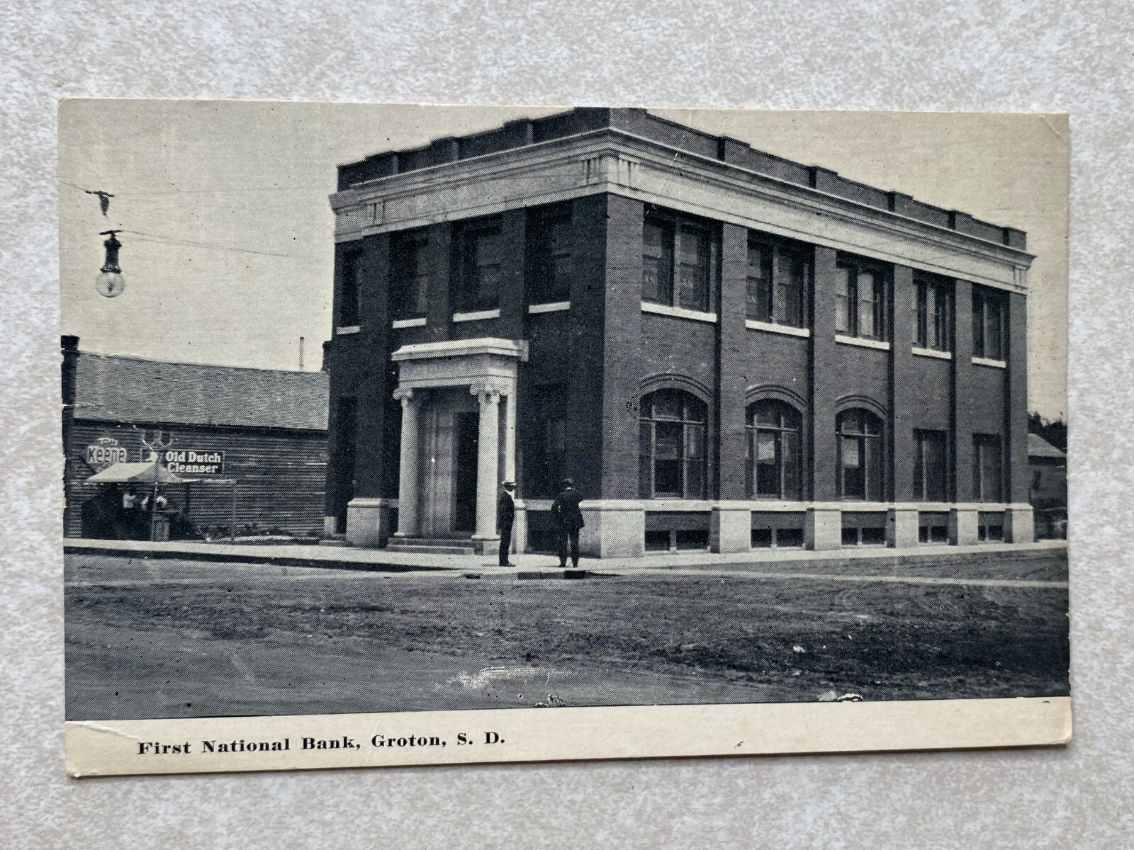 G1645 Postcard First National Bank Groton SD South Dakota | eBay