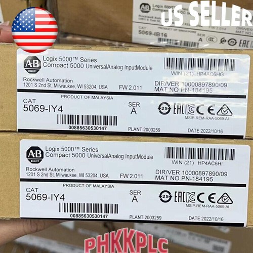 2022 New Sealed AB 5069-IY4 Series A Logix 5000 Input Module 5069IY4 US ...