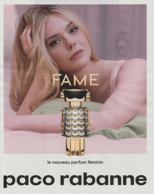 Publicité papier - advertising paper - Fame de Paco Rabanne | eBay
