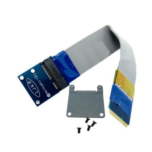 mini pcie extension card male to female slot adapter half to full size ...