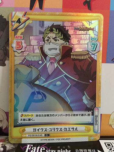 FG/001B-014S Gaius Julius Caesar C+ Rebirth for you Fate Grand Carnival ...