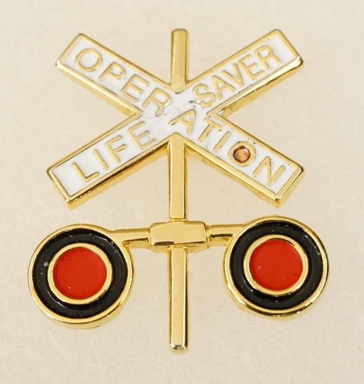 Vintage Railroad Advertising Operation Lifesaver Lapel Pin Norfolk ...