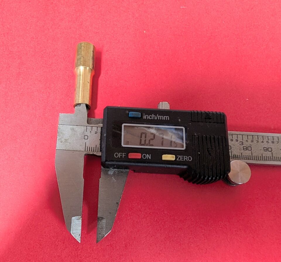 Brass RAMROD TIPS Set Muzzleloader Rifle,Pistol, Shotgun, Starter Or ...