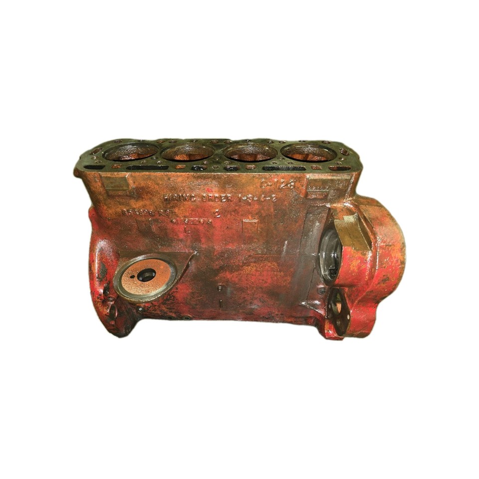 354898R93 IH C-123 Engine Block Farmall Tractor Super A 100 130 Super C ...