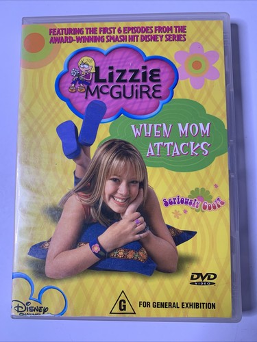 Lizzie Mcguire: When Mom Attacks (DVD, 2001 Disney Hillary Duff Region ...