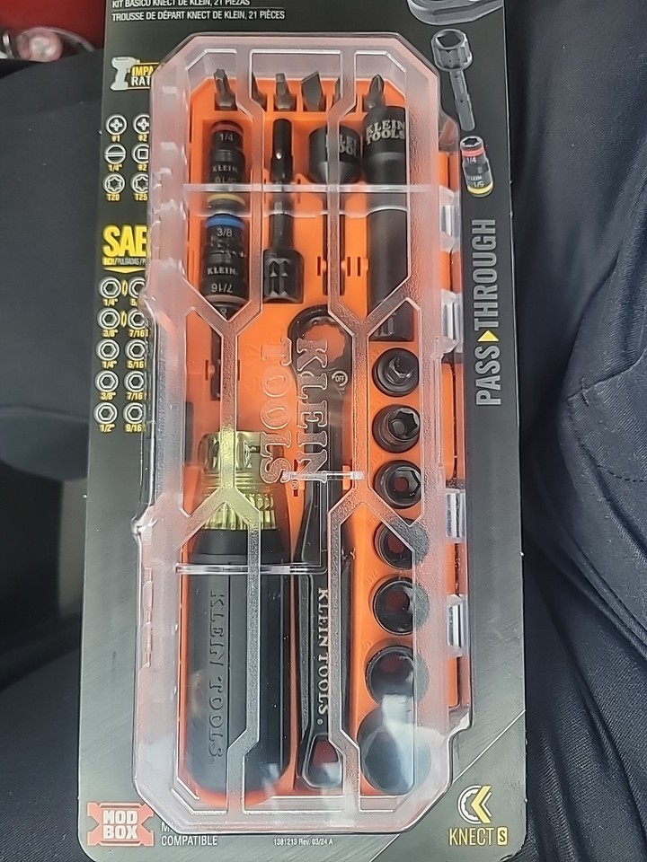 Klein _ KNECT-21 Piece Starter Kit . Impact Rated. NEW. Unopened. | eBay