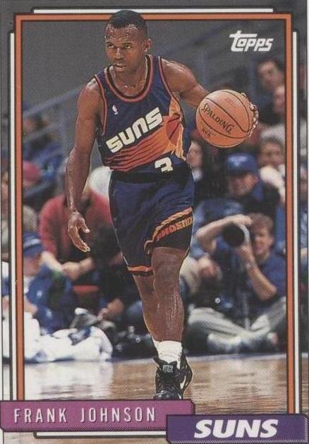 1992-93 Topps - Frank Johnson #332 Should Be Card #387 for sale online ...