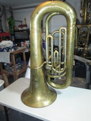 BESSON BBb 3V Professional Compensating Concert Tuba--E100 | eBay