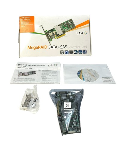 LSI MegaRAID 9280-4i4e SATA SAS Controller Card 6 GB NEW OPEN BOX | eBay