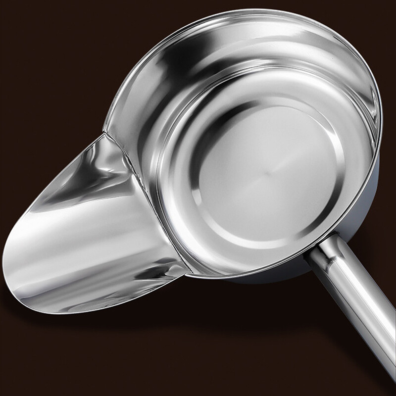 Kitchen Restaurant French Fries Shovel Funnel Stainless Steel Scoop ...