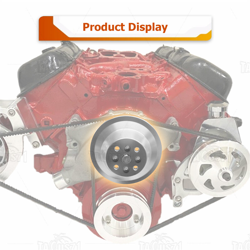 Water Pump + Crankshaft Pulleys For BBC Big Block Chevy 396-454 Short Water Pump | eBay